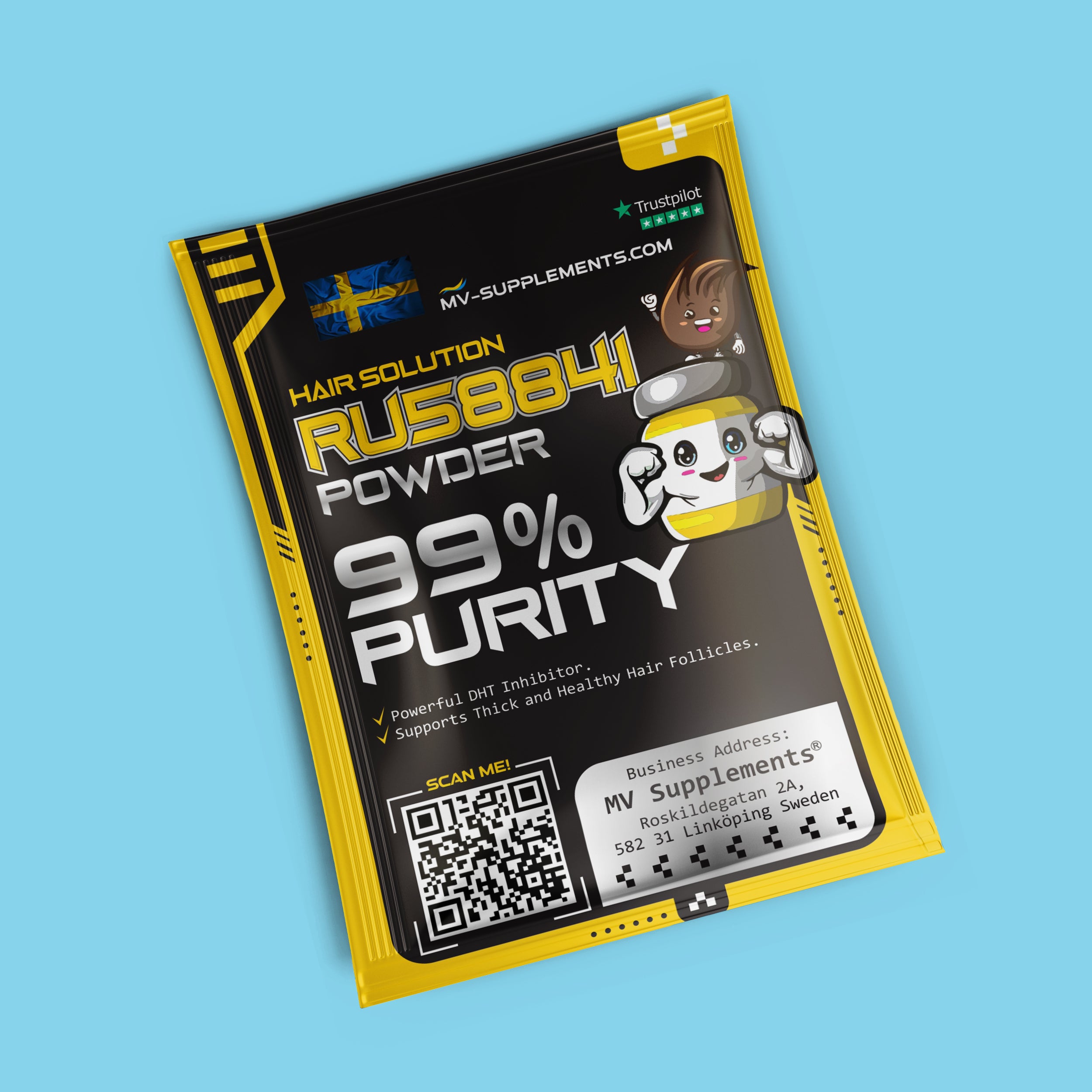 Cheapest RU58841 powder - EU - MV Supplements Europe